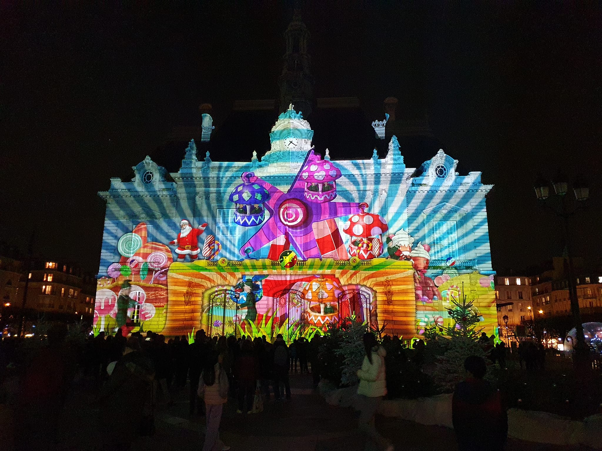 Nos Projections mapping – Capricorn Production